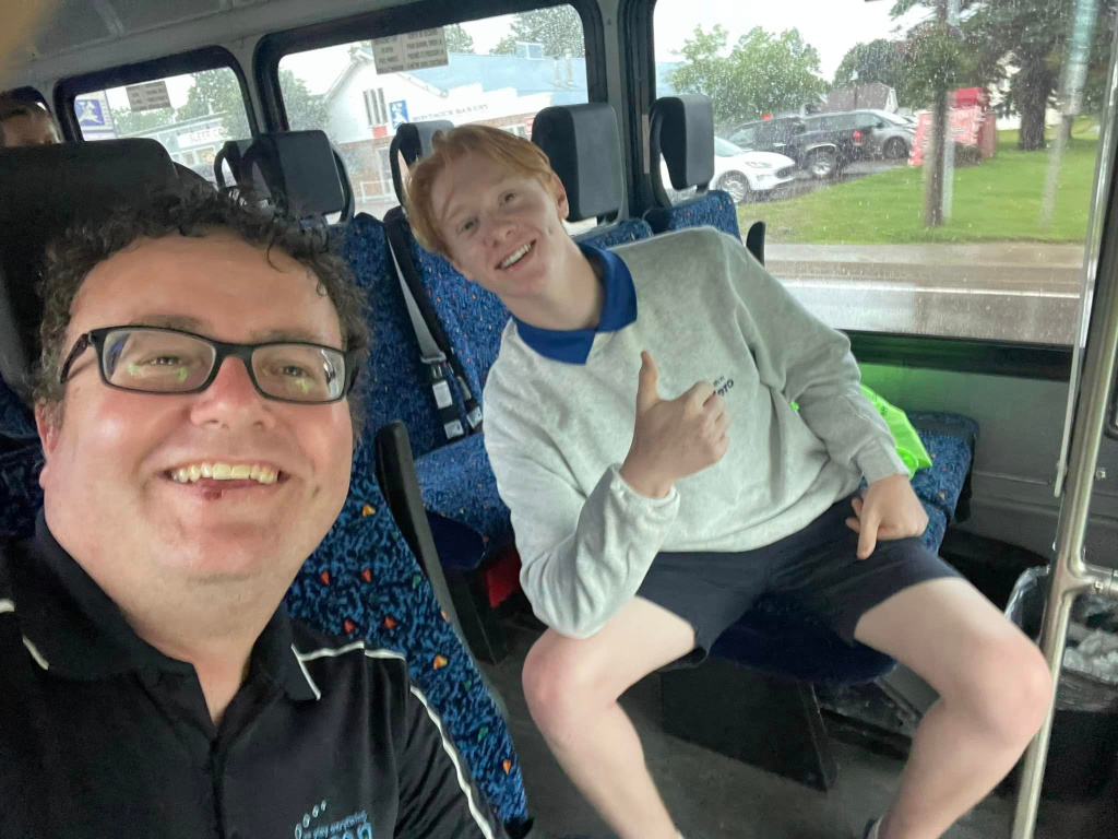 Checking out rural transit with the Net Zero ambassadors | Government of Prince Edward Island