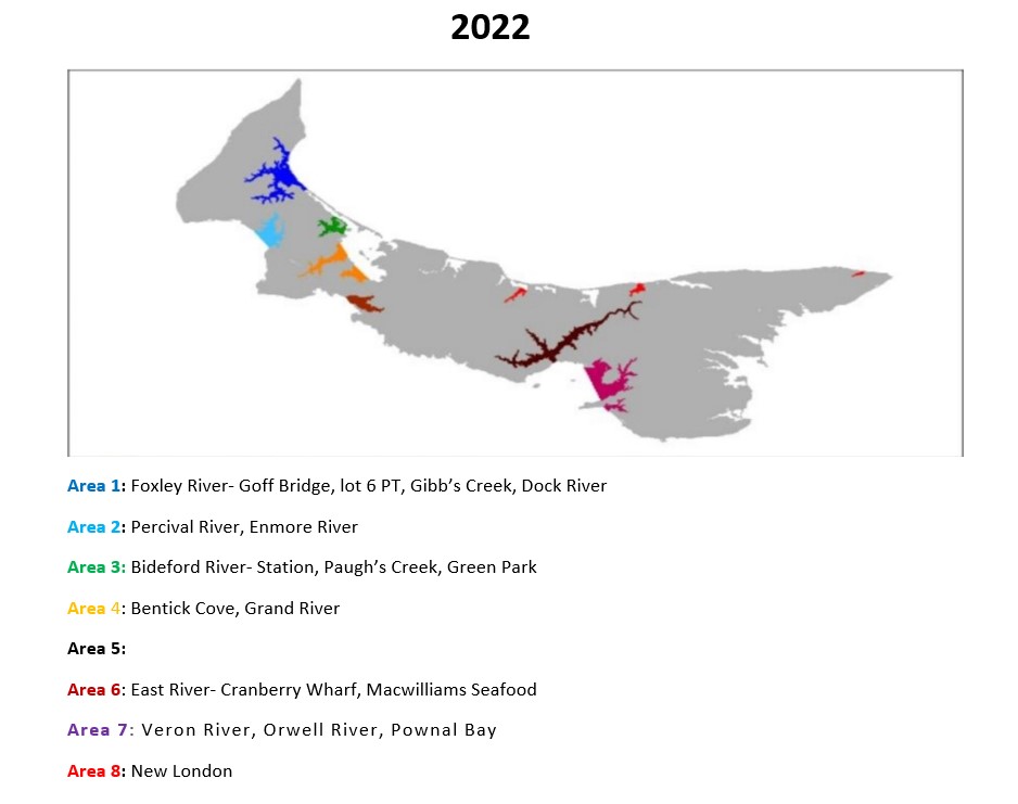 View Oyster Monitoring Results | Government of Prince Edward Island