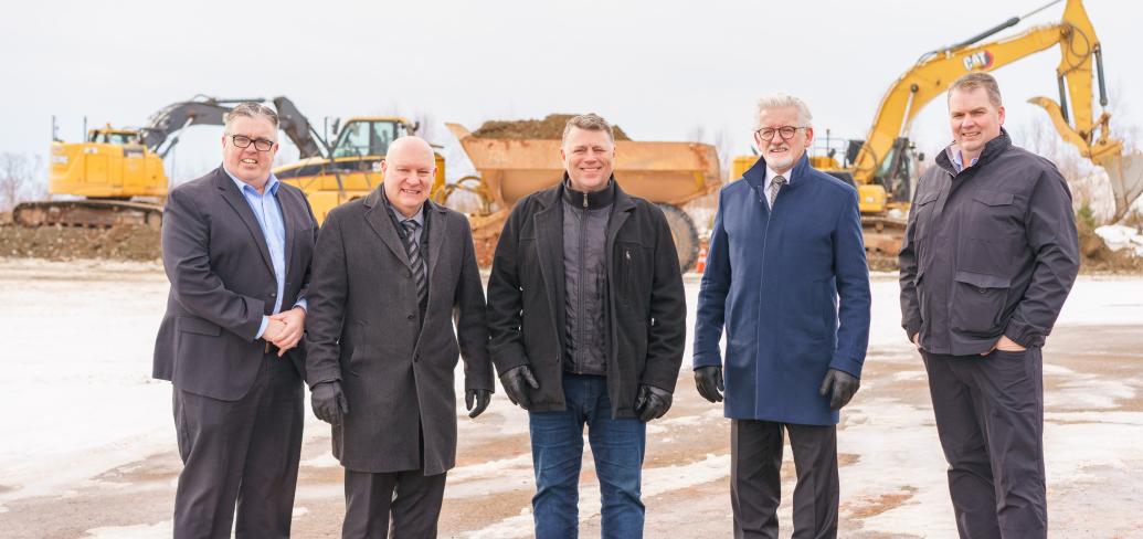 Breaking ground at Georgetown Clean Tech Park | Government of Prince ...