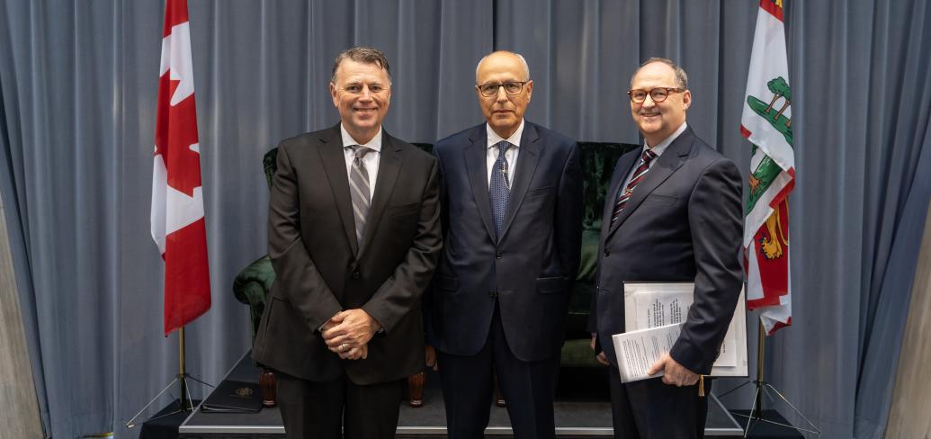 Installation de l’honorable Dr Wassim Salamoun en tant que 43e ...