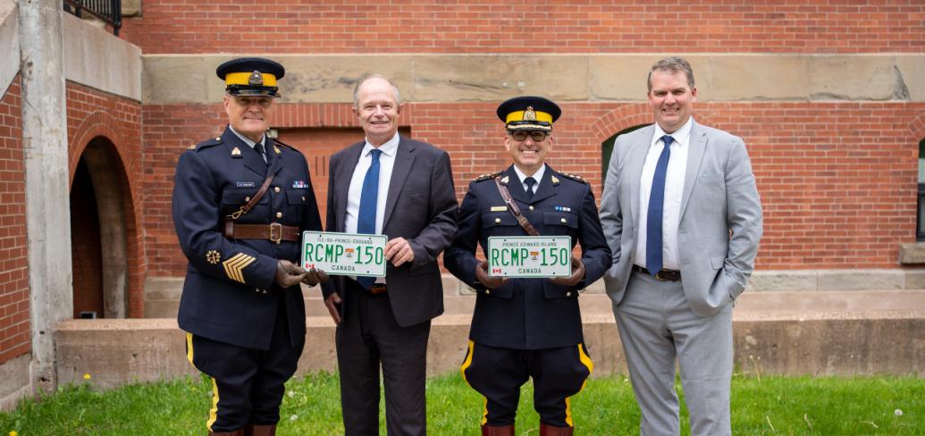 Province gifting RCMP with commemorative plates | Government of Prince ...