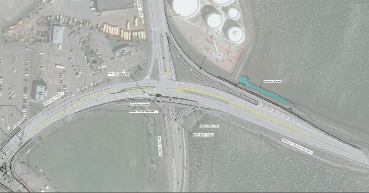 Intersection improvements coming to Hillsborough Bridge area | Government of Prince Edward Island