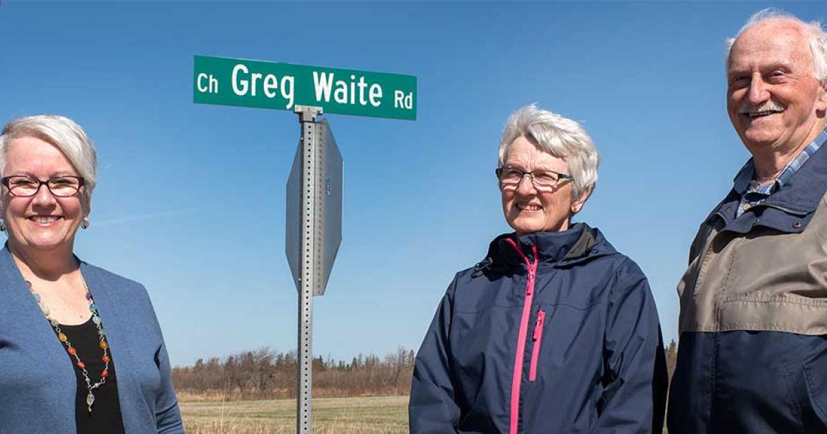 Linkletter road renamed to honour community leader | Government of ...